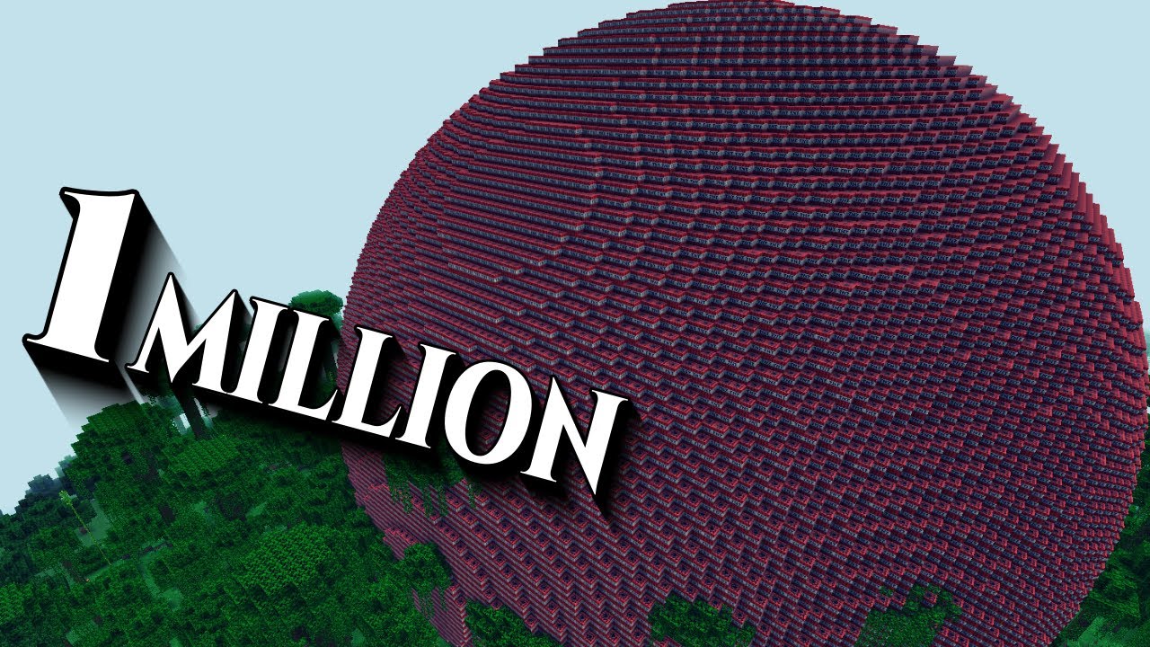 1 MILLION TNT EXPLOSION...(Social Experiment) | Minecraft - YouTube