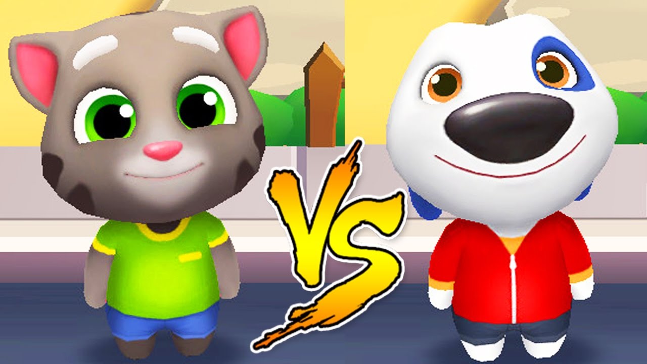 Talking Tom Gold Run / TOM VS HANK / Cartoon Games Kids TV - YouTube