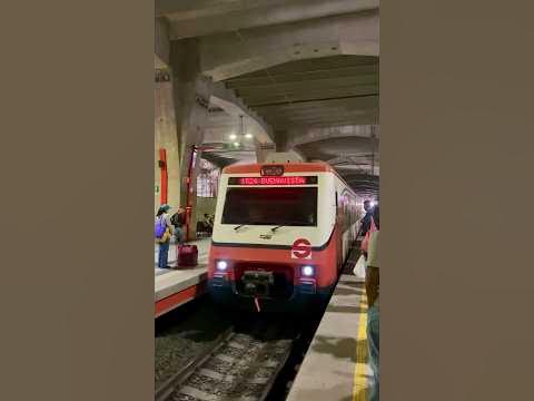 UT-01 entrando a la estación Buenavista de la L1 del Tren Suburbano del Valle de México. - YouTube