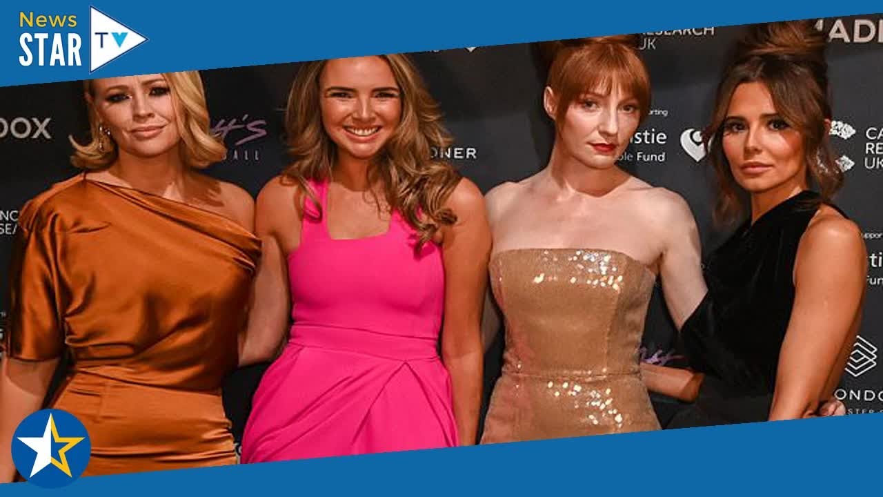 Girls Aloud members reunite in glamorous fashion for Primrose Ball to ...