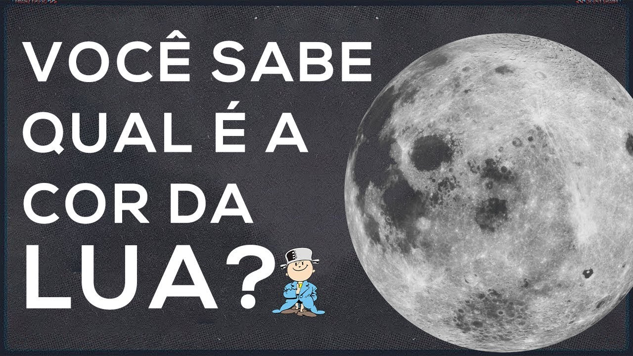Qual é a cor da Lua? - YouTube
