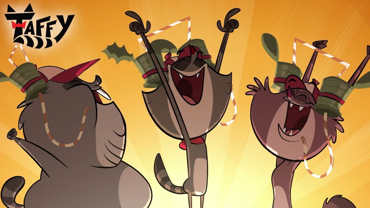 Raccoon Party Gone Wrong?! 👻🎉🦝 | Taffy - YouTube