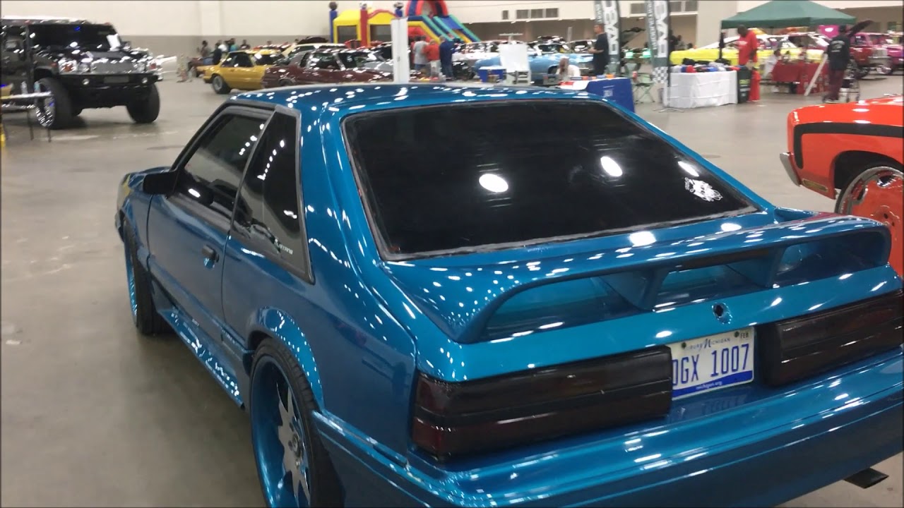 Candy, Kandy Blue Ford Mustang - YouTube