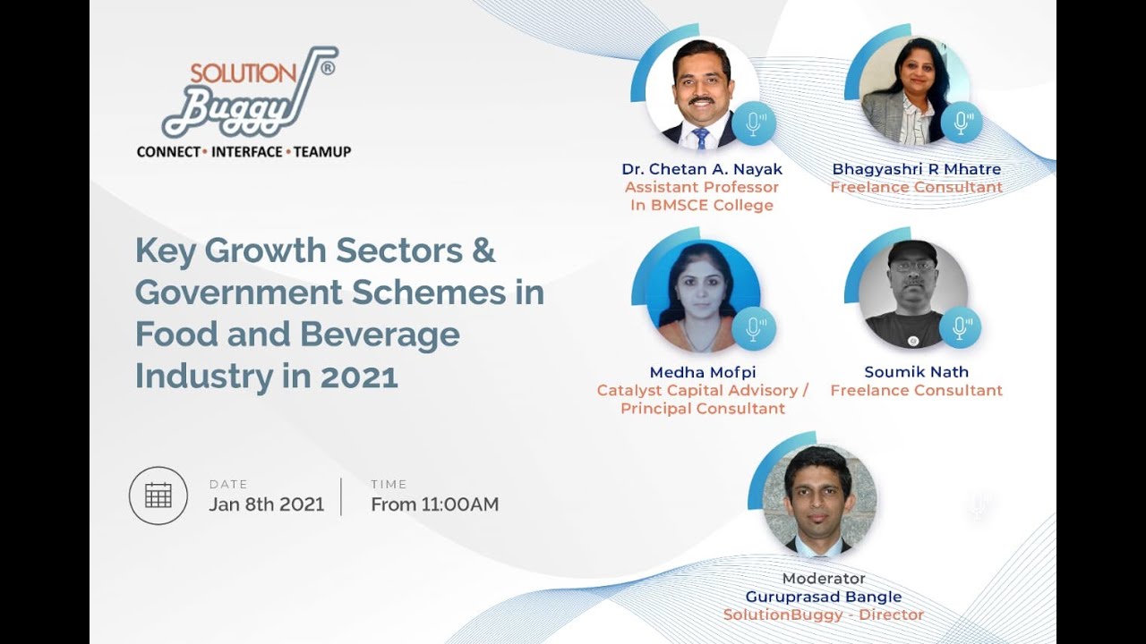 Key Growth Sectors & Government Schemes in Food and Beverage Industry ...