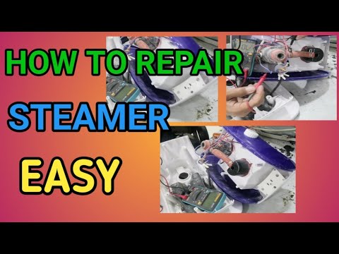 HOW TO FIX STEAMER MACHINE - YouTube