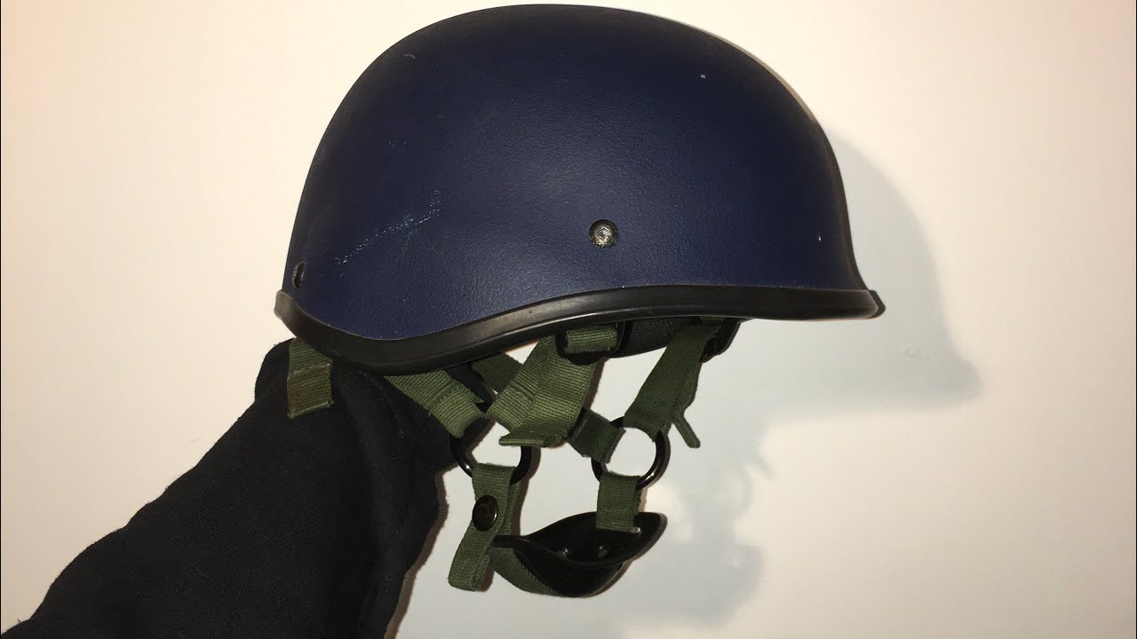 RBR S4 U.N. Police Helmet - YouTube