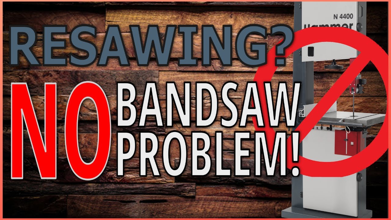 Resawing on the Table Saw - NO Bandsaw NO Problem - Laguna Fusion F3 ...