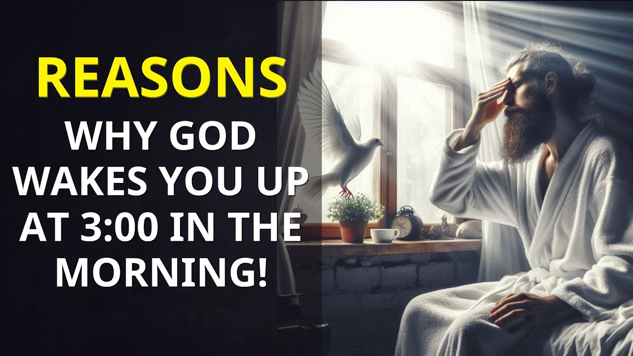 This Why God Wakes You up at 3:00 in The Morning! (Christian Motivation ...