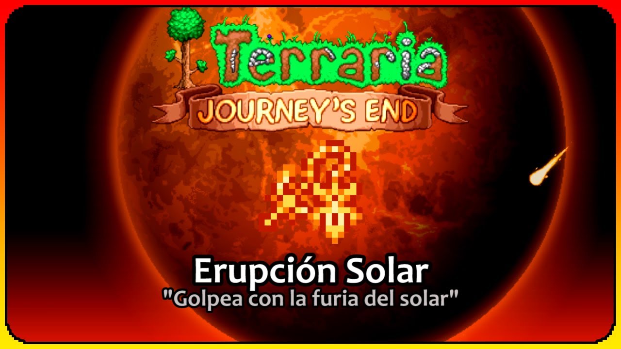 Erupción Solar | Terraria 1.4 - YouTube