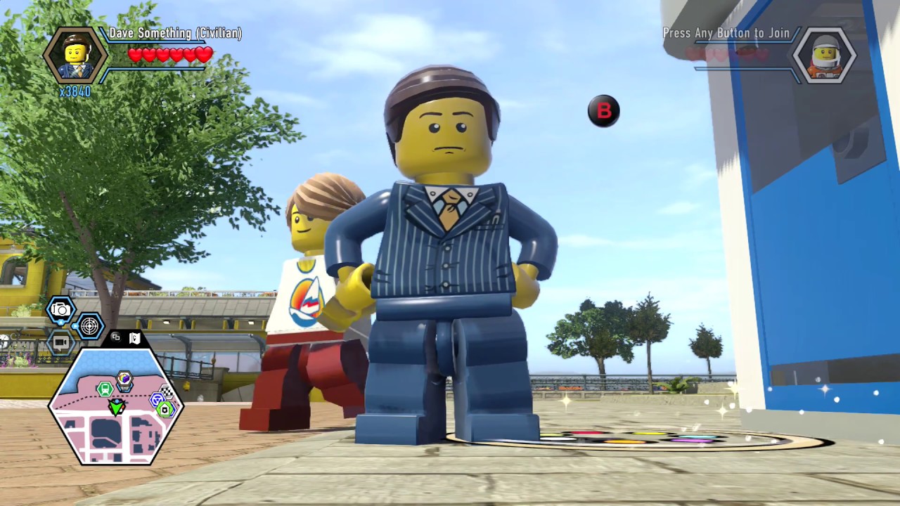LEGO City Undercover Remastered Dave Something Unlock Location and Free ...
