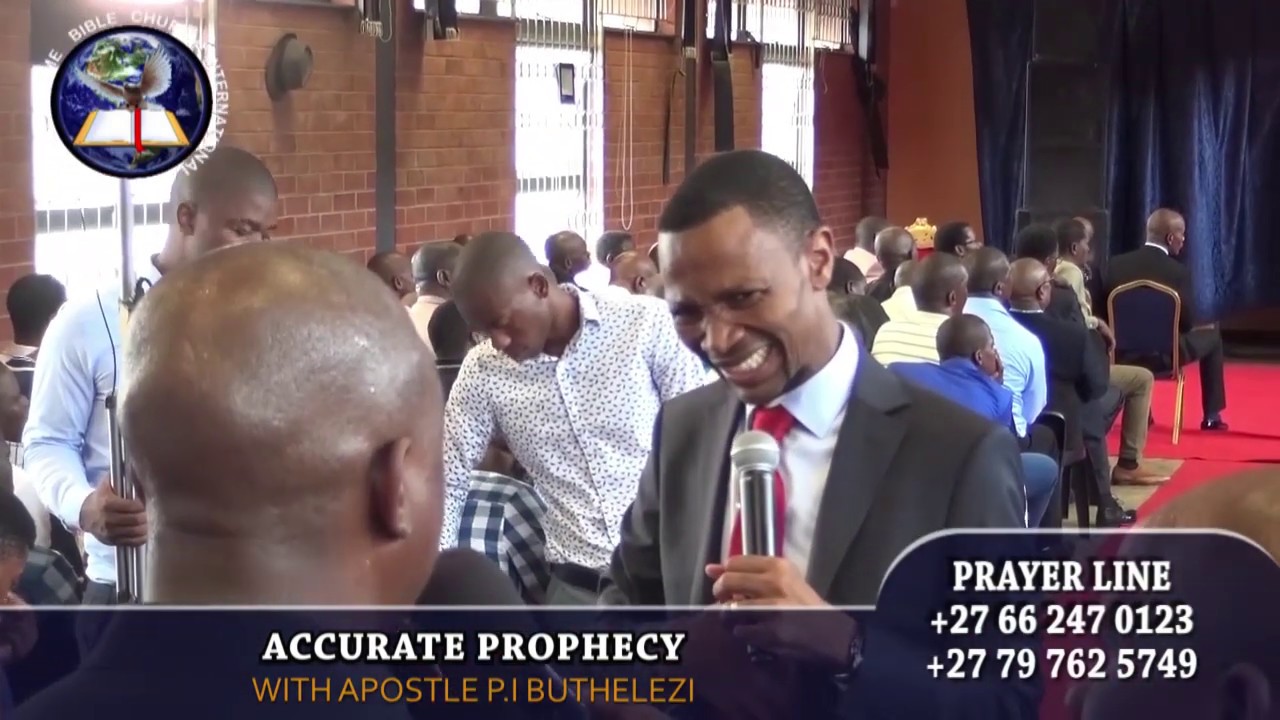 Amazing Prophetic Moment - With Apostle P.I Buthelezi - YouTube