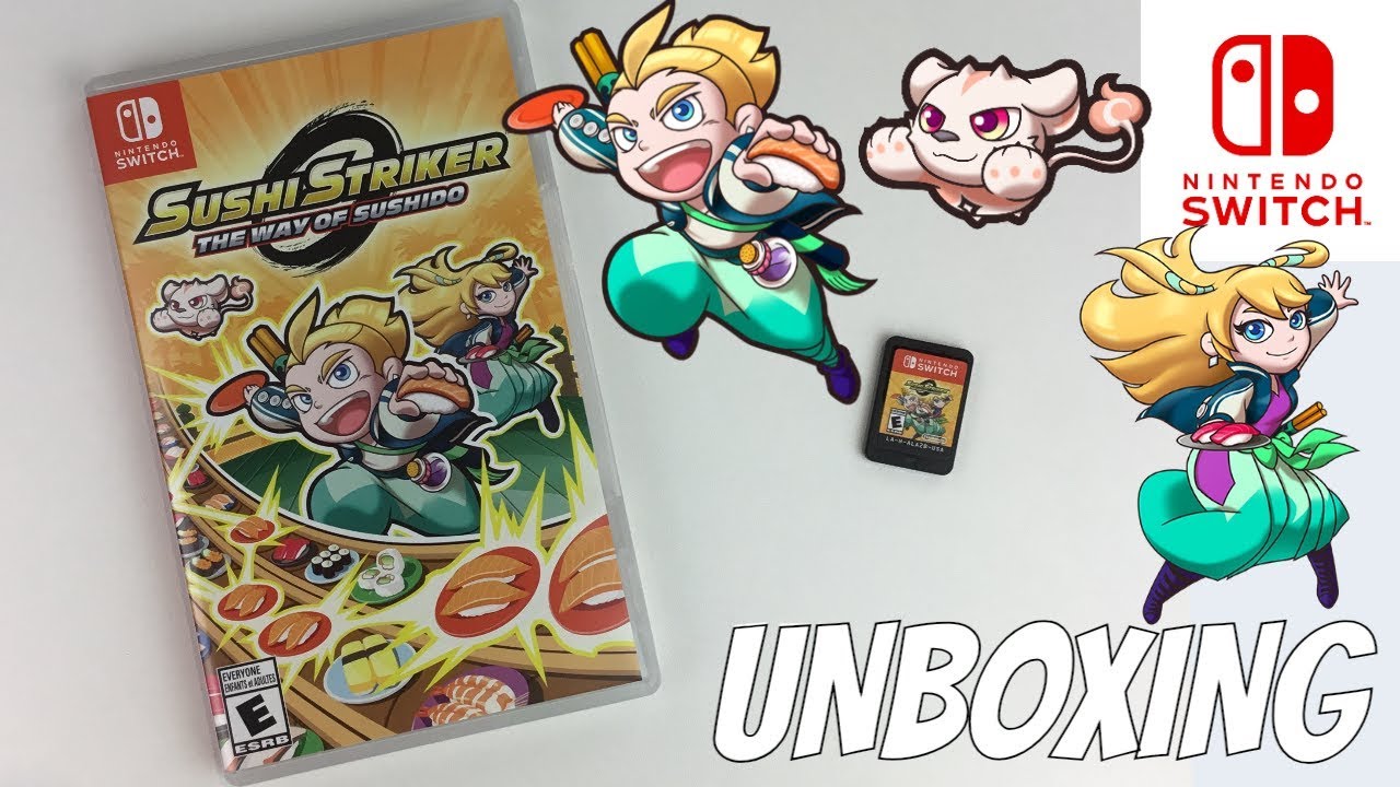 SUSHI STRIKER THE WAY OF THE SUSHIDO GAME UNBOXING - YouTube