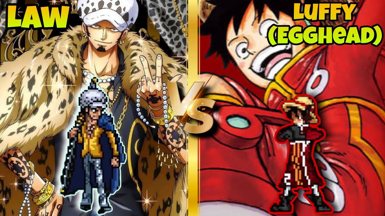 Jump Force MUGEN - Luffy (Egghead) vs Law - YouTube