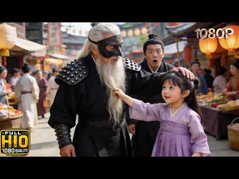 6歲女崽當街拉扯魔尊鬍子，眾人以為魔尊會發怒！卻不料魔尊溫柔摸她的頭，將她當親孫女寵上天！#短劇 #男頻爽劇 #逆襲 #狂雁 #復仇 #覺醒