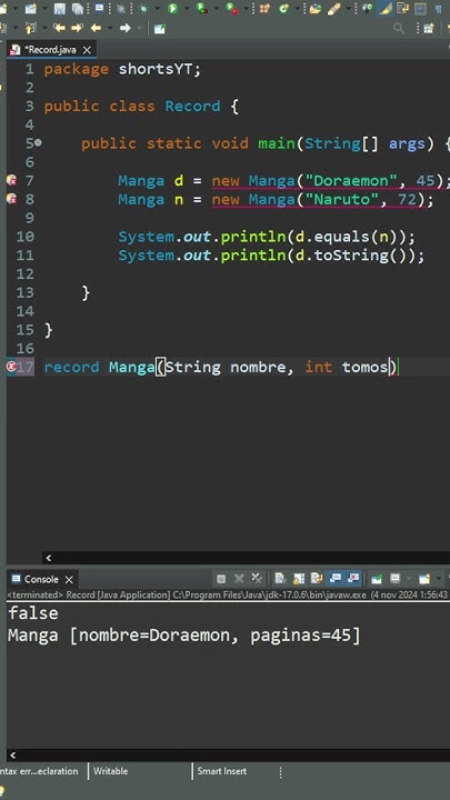 La Utilidad De Record En Java Aprenderjava Youtube