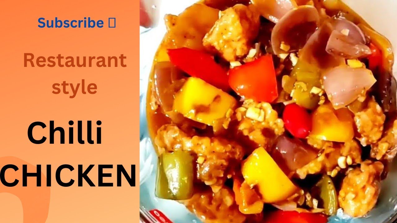 CHILLI CHICKEN | RESTAURANT STYLE CHILLI CHICKEN | চিলি চিকেন রেসিপি ...