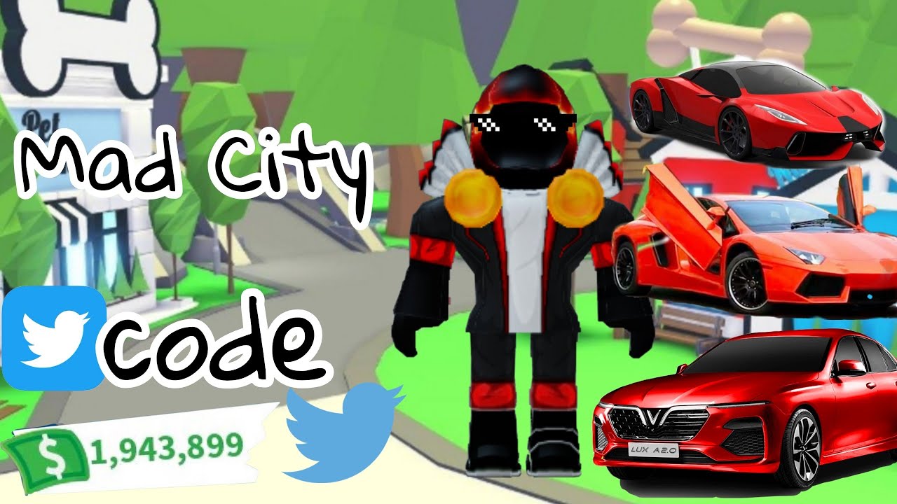 Roblox Mad city Twitter Codes (Unlocked) - YouTube