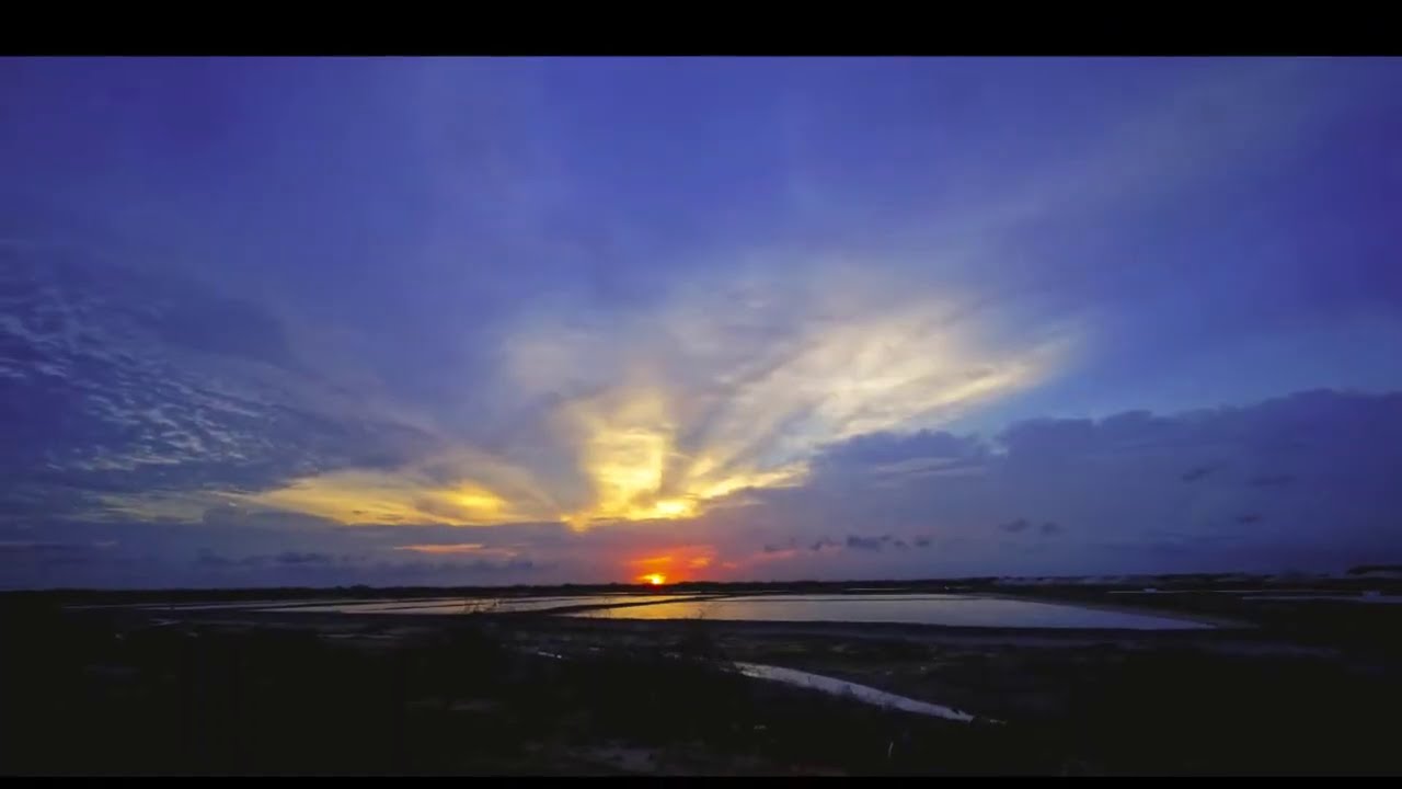 sunset at uppalam - YouTube