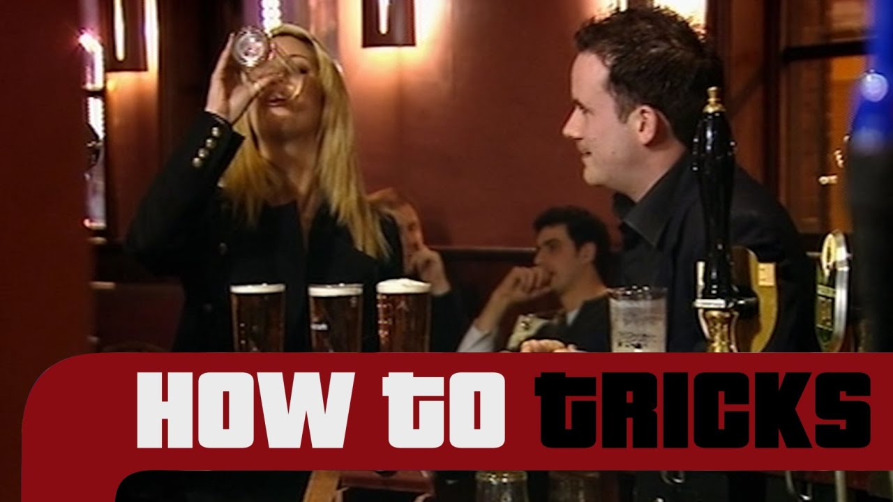 How To: Down 3 Pints Before 3 Shots - The Real Hustle - YouTube