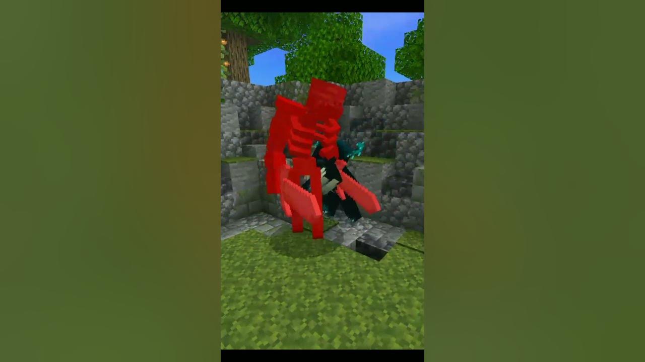 Minecraft Warden Vs Mutant Wither Skeleton Shorts Minecraft Youtube