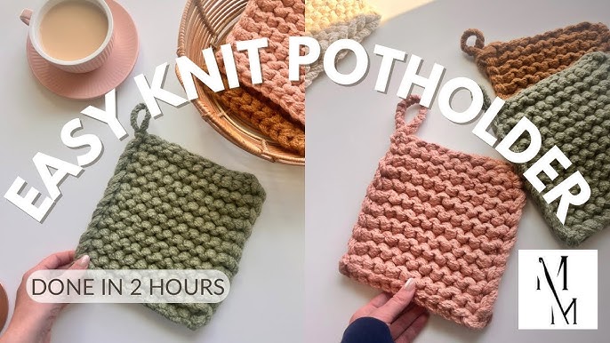 Knit Potholder Pattern