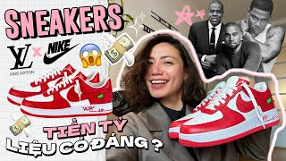 Unbox the most expensive Sneakers of all time ? Louis Vuitton x Nike Air Force 1