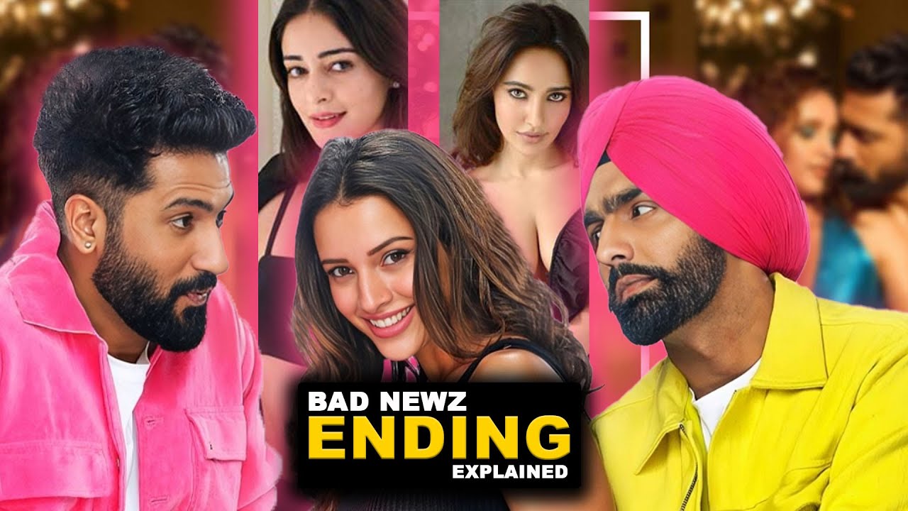 Bad Newz Ending Explained | Bad Newz Full Movie Explained In HINDI ...