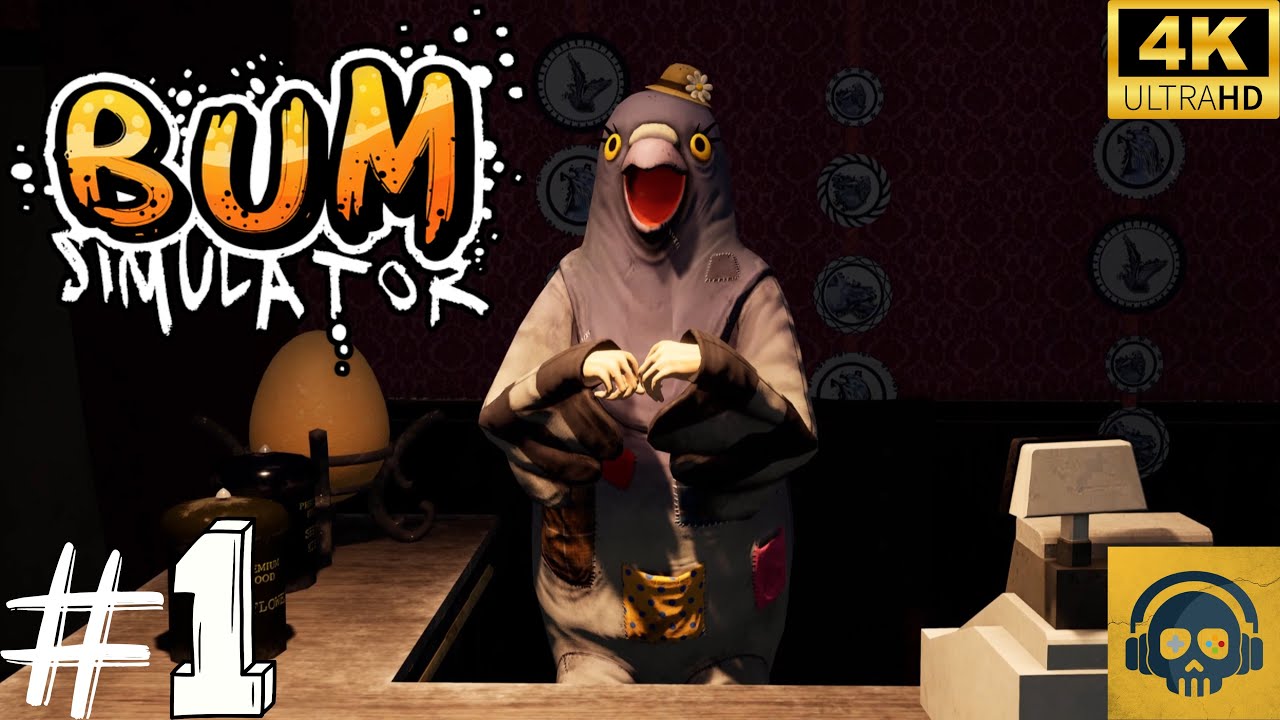 BUM SIMULATOR - Full Release Gameplay Walkthrough in 4K - Part 1 - YouTube