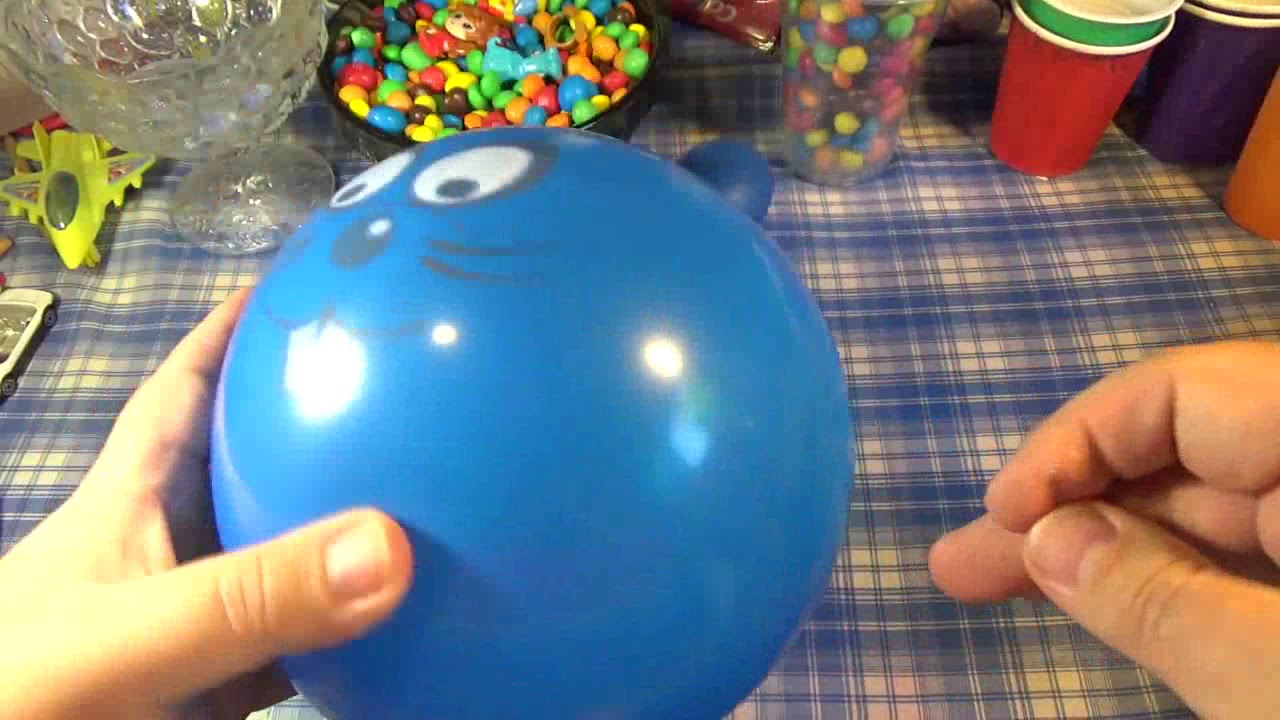 Pop colors balloons and candy - YouTube