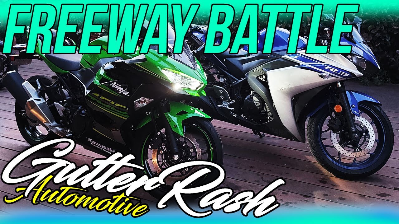 Kawasaki Ninja 400 vs Yamaha R3 // Which One Is Better For Freeway ...