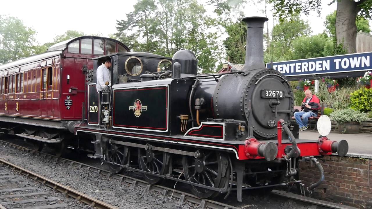 Stroudley Terrier at Kent and East Sussex Railway 2016 - YouTube