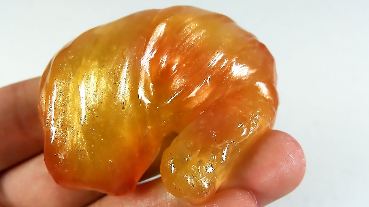 DIY METALLIC SLIME WITHOUT PEARL PIGMENT POWDER - Elieoops - YouTube