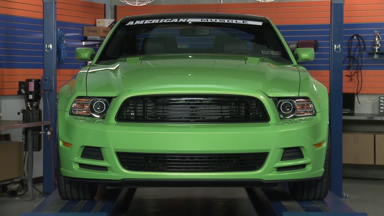 Mustang Modern Billet Black and Polished Retro Grille (2013 GT) Review ...