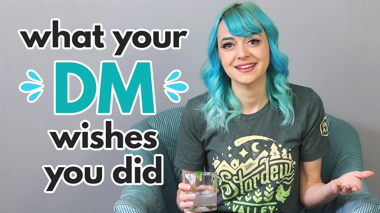 10 things DMs wish players did - YouTube