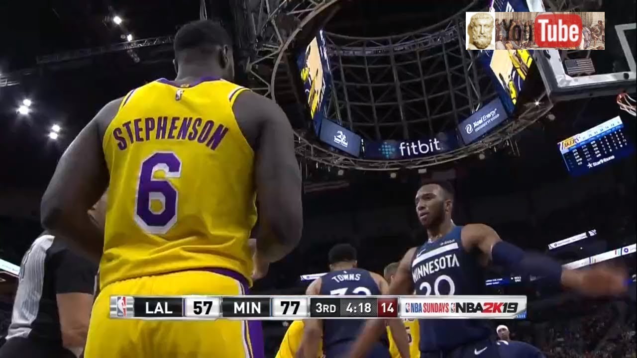 Lance Stephenson Only One Ready For T-Wolves (Highlights) - YouTube