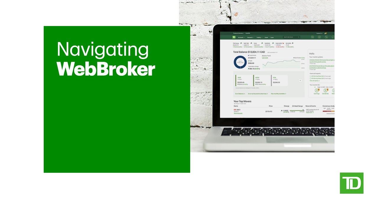 Navigating WebBroker - YouTube