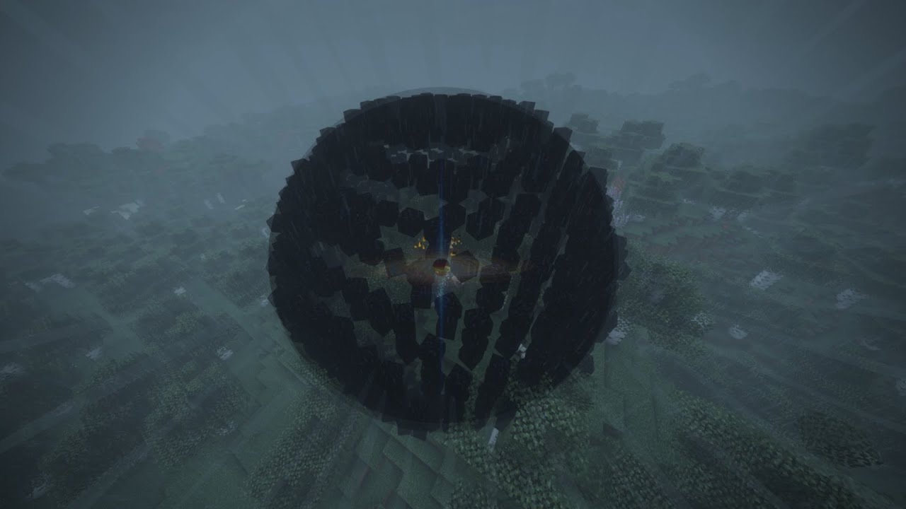 Speedrunning Dream's Black Hole Minecraft Mod - YouTube
