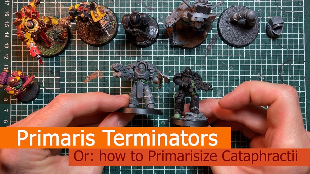 Primaris Terminators - Or: how to Primarisize Cataphractii - YouTube