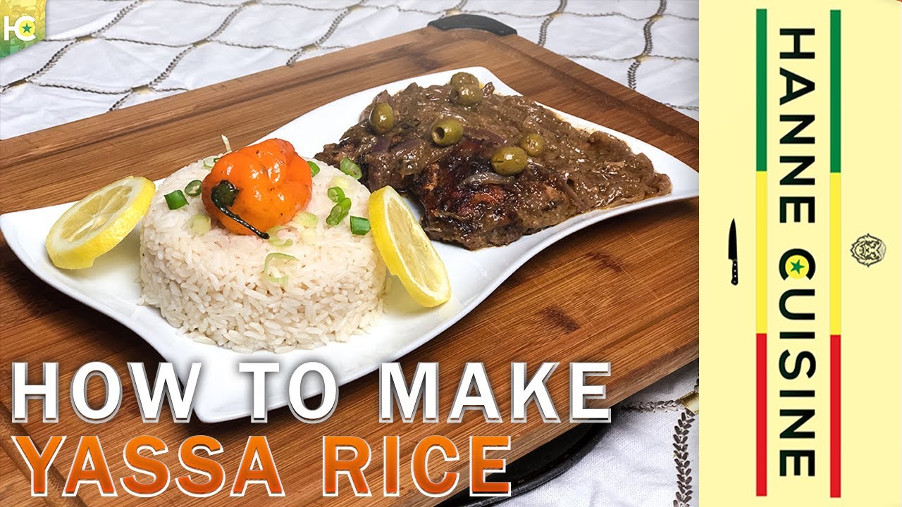 How To Make Yassa Chicken! Senegalese Poulet Yassa - YouTube