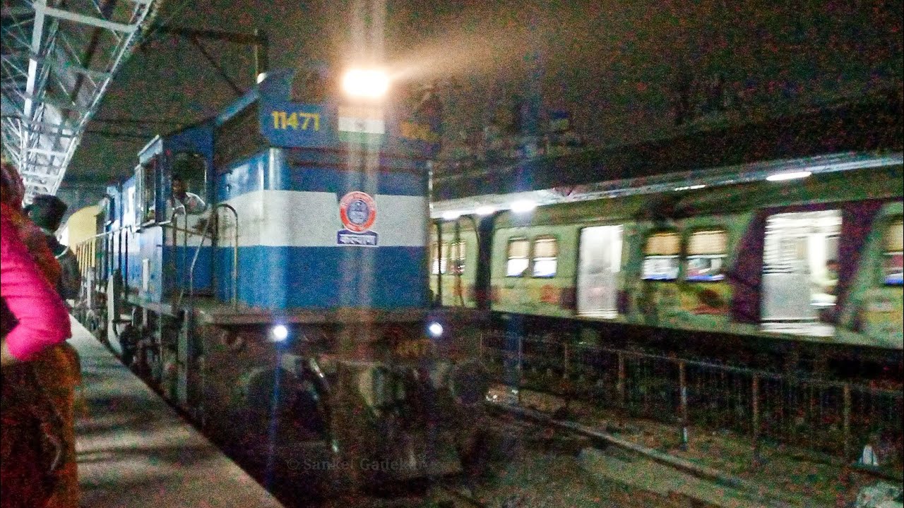 Mangalore Express Announcement At Thane Station : 01133 Mumbai CSMT ...