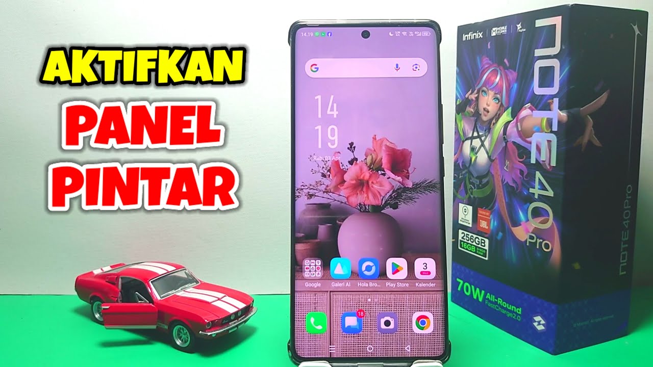 Cara Mengaktifkan Panel Pintar Di HP Infinix Note 40 Pro - YouTube
