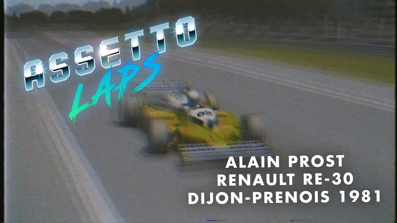 TURBO F1 FROM THE 80S - Renault RE-30 1981 at Dijon-Prenois - Assetto ...