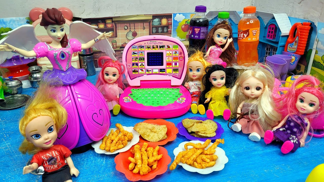 Barbie Doll All Day Routine In Indian Village/muskan Ki Kahani Part-37 ...