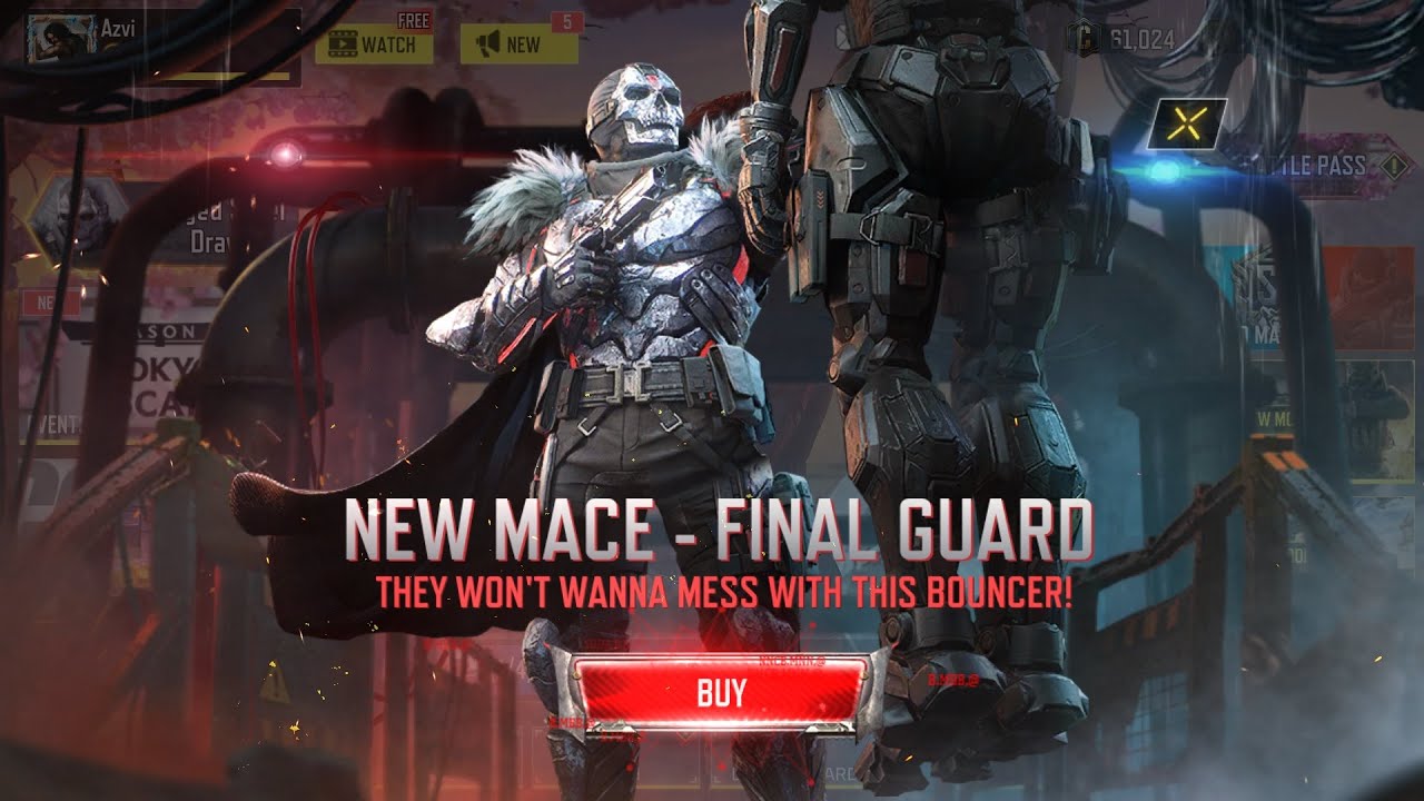 *NEW* LEGENDARY MACE - Final Guard in Forged Steel Draw. - YouTube