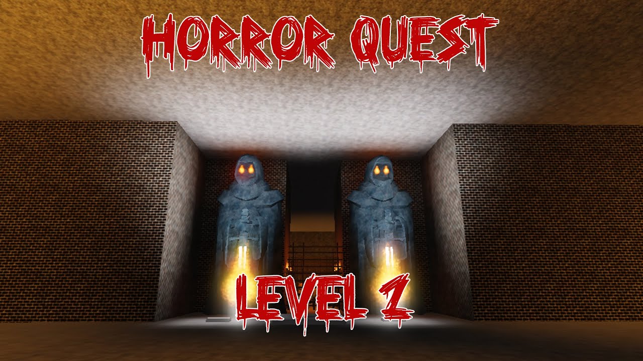 Roblox I Horror Quest I Walkthrough Level 2 - YouTube