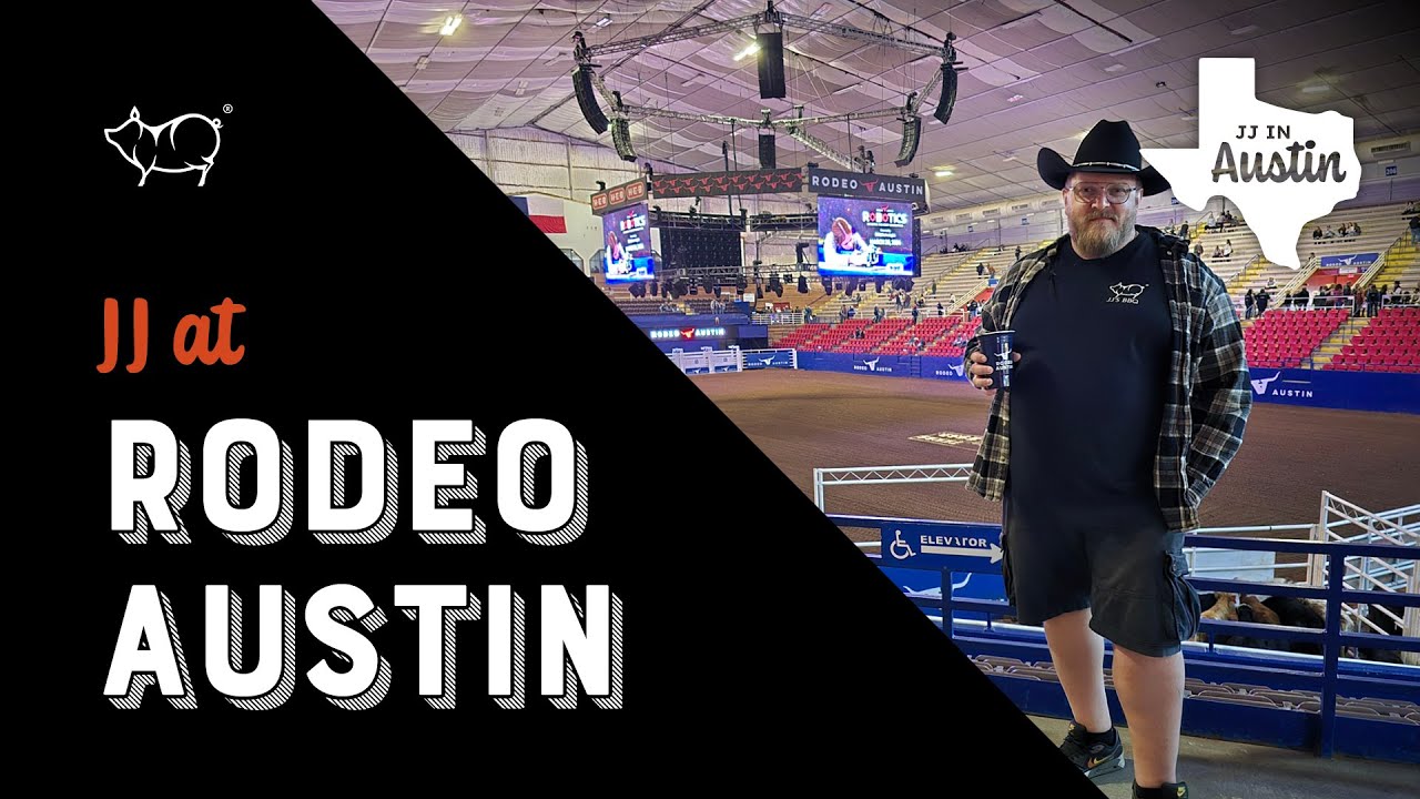JJ at Rodeo Austin - Dodge Ram Test Drive | Pro Rodeo | Piggy Race ...