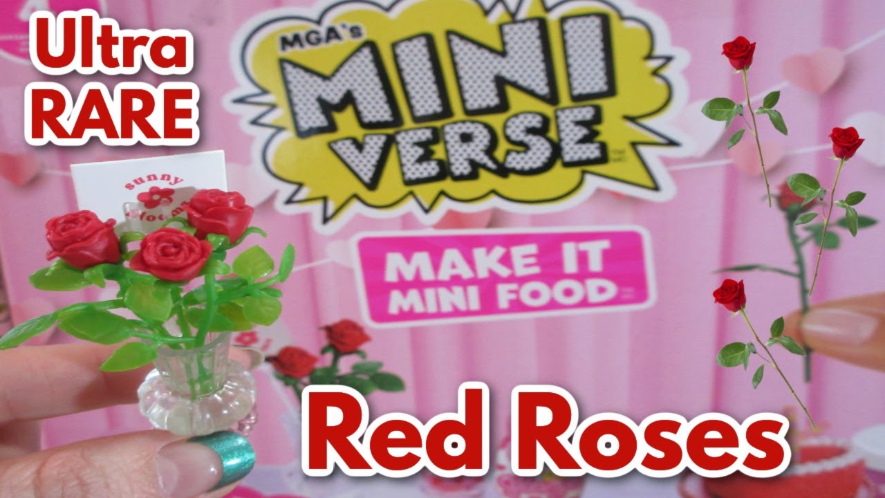 Miniverse Valentines Day ULTRA RARE Red Roses!! - YouTube