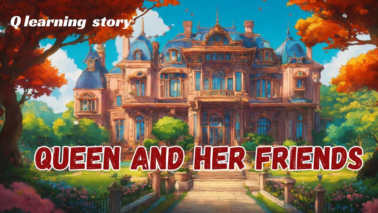 Learn Q| Queen and her friends | Fun learning story| English animated ...