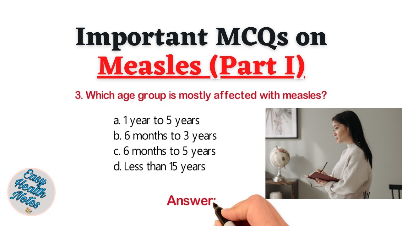 Top 10 Important Multiple Choice Questions (MCQs) on Measles (Part I ...