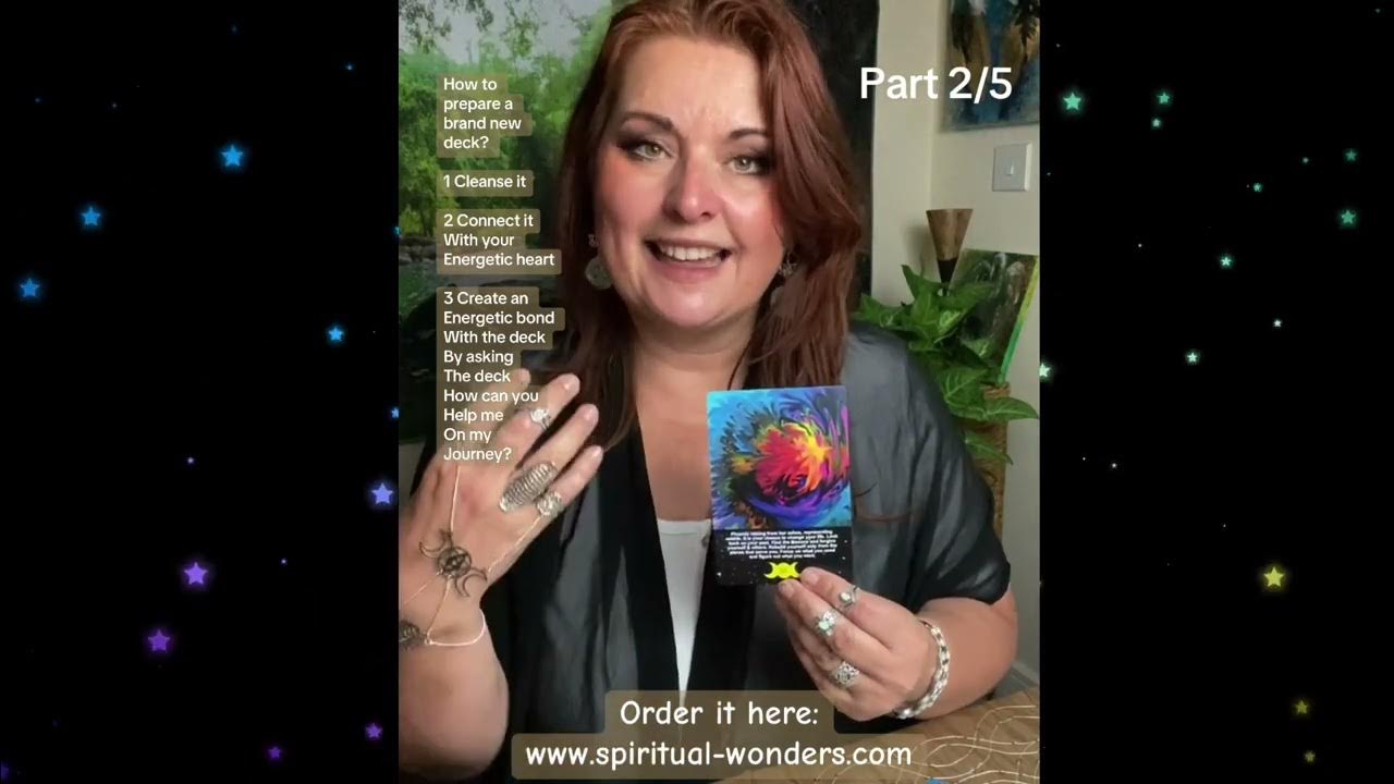 Moon Goddess Oracle Journey to 5D by Eva Maria Hunt - How to prepare my deck for readings? Part ...